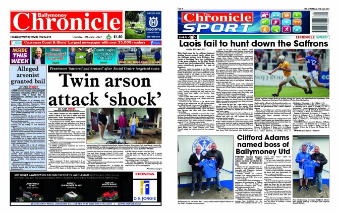 This week's front & back pages - Alpha Newspaper Group