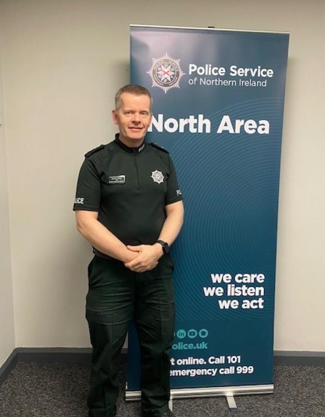 North area PSNI commander wishes everyone a safe and peaceful Christmas ...