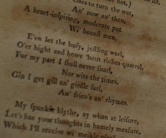 Ulster-Scots Leid Loanen - the bard who didnae wyte the times, then did ...